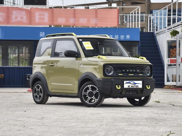 Quality Geely Panda Mini EV Car 4 Seats with Double Wish Bone Rear Suspension 200Km for sale