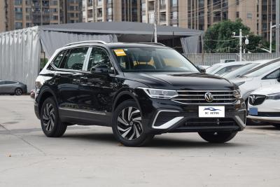 China Volkswagen Tiguan L Benzine SUV Automotive Benzinauto voor 5-zits carrosserie structuur Te koop