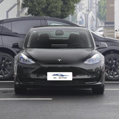 Cina Sospensione posteriore multi-link e sistema di sterzo elettrico 675 km Tesla Model 3 Auto elettrica in vendita