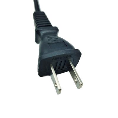 China PSE Japanese Standard AC Power Cord Standard Japanese Plug Cord 0.75M2 Two Insert for sale