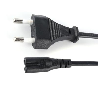 China Electric Supply Extension AC Cord Cable 2 Pin Plug KC Approved Korean Standard K01 for sale