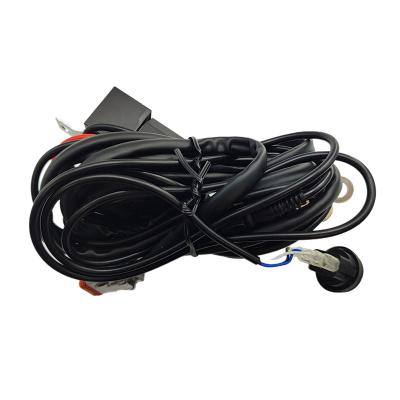 China Male Female Automotive Wiring Harness Cat's Eye Switch Customized Shielded for sale