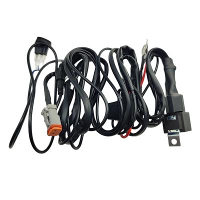 China Electrical Auto Wiring Harness Cat'S Eye Switch Auto Engine Wire Harness 1300V for sale