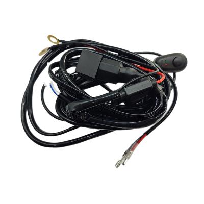 China OEM Illumination Automotive Wiring Harness Drip Switch 4Pin with PVC Insulation for sale