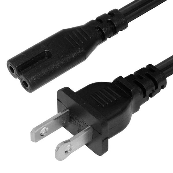 Quality Japanese standard power cord 2 Flat Poles PSE Certified Power Plug Commercial Use Black 1.5M Cable 7/12/15A Extension Cord for sale
