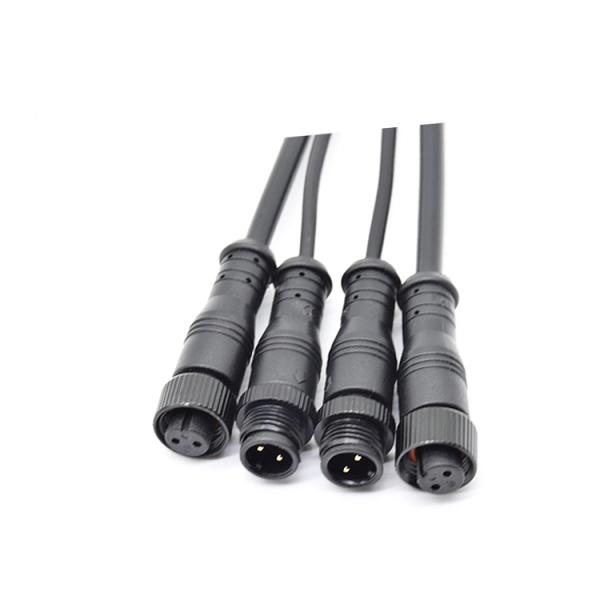 Quality Waterproof Plug M12 Factory OEM High Quality 2P 3P 4P 6P 7P Assembly Cable M12  Circular Automotive Connector for sale