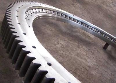 China Large Size  Outer Gear Turntable Slewing Bearing Same Diameter for sale