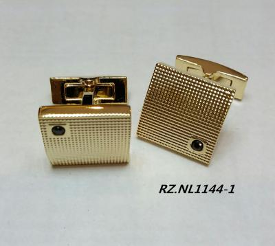 China Fashin men crystal cufflink shirt cufflink with high quality polish copper material wholesales price for sale