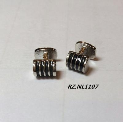 China Fashin men   shell button shirt cufflink with high quality polish copper material wholesales price for sale
