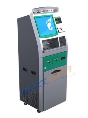 Cina Chiosco finanziario di pagamento/attività bancarie dell'ingresso dell'OEM ZT2074 per l'indagine & il trasferimento di conto in vendita