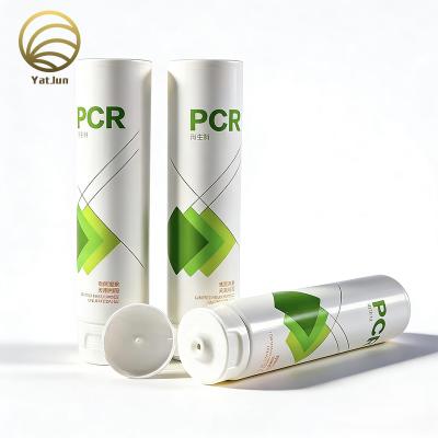 China Post consumer recycled cosmetic tubes for cosmetic for sale