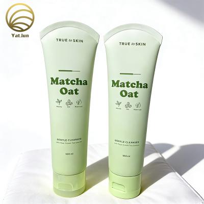China 100ml empty cosmetic plastic packaging tube for face wash for sale