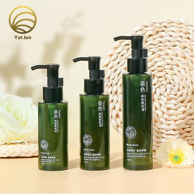 China 60ml 80ml 100ml 120ml 150ml PET Makeup remover oil bottle for sale
