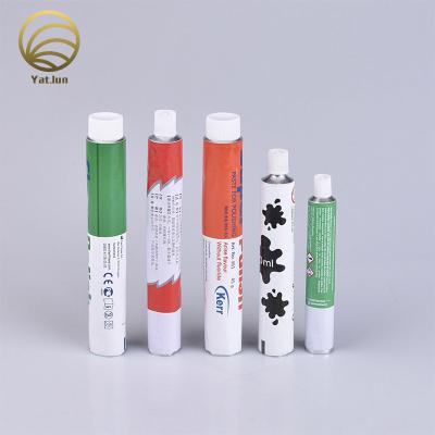 China 10ml High Quality Aluminum Tube For Pharmaceutical Ointment Packaging for sale
