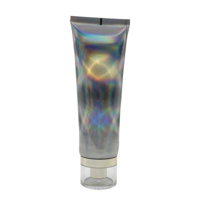 China 80ml 100ml 120g ABL empty tube cosmetic packaging for laser finish for sale