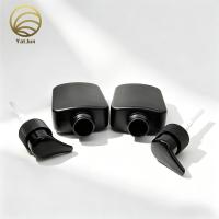 China 200ml empty PET oval bottle with lotion pump for sale