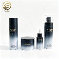 China empty plastic PET cosmetic skincare set packaging for sale