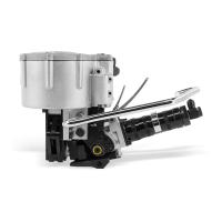 China Pneumatic Hand Metal Banding Machine Strapping Tool KZ32B 32mm Steel Strap for sale