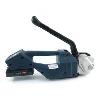 China V1 Electric Strapping Tool 18V 2.0Ah for PET PP Straps 13-19mm Width 400-3500N Tension for sale