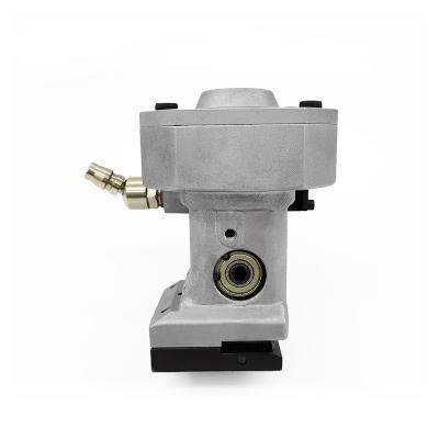 China Portable PP&PET Pneumatic Strapping Tensioner Machine Double Solder Joint for sale