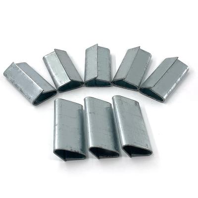 Cina Hot Dip Galvanized Metal Steel Strapping Seals 19mm Wide Iron Sheet Packaging in vendita