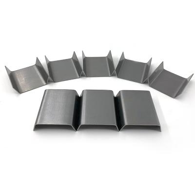 Cina Cold Rolled Metal Steel Strapping Seals Iron Sheet Packaging Buckle 1mm Thickness in vendita