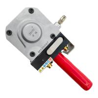 China MR19 Pneumatic Baling Machine 2.5kg Double Solder Joints for PET Straps 0.5-0.8Mpa for sale
