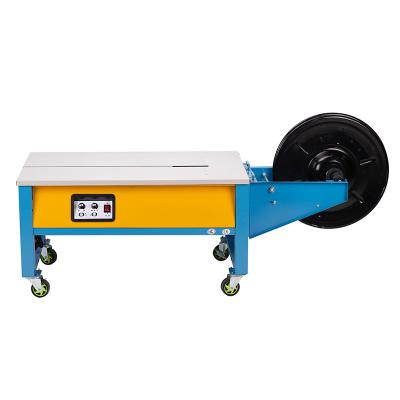 China MH-DML-92 High Efficiency Double Motor Semi-Automatic Baler Carton Packing PP Tape Strapping Machine for sale