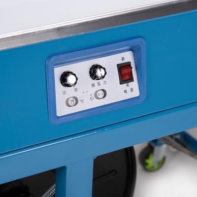 Cina MH-SDM-95 Semi-Automatic Baler Double Motor Hot Melt Carton Packing and Strapping Machine (Machina di imballaggio e di fasciatura a caldo) in vendita