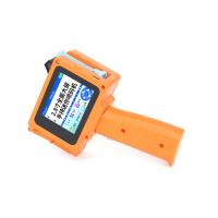 China Orange 2.8 Inch Smart Handheld Inkjet Printer 12.7mm Coding Machine for Food Packaging for sale