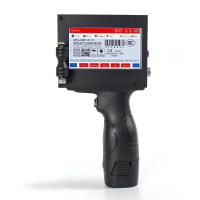 China Handheld Inkjet Printer 600DPI 1-6 Lines Date Coding Machine for Carton Metal Plastic for sale
