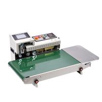 China Advanced Inkjet Coding Technology Sealing Machine For Synchronous Coding And Sealing Operations for sale