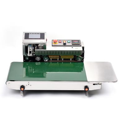 China Visuelle Positioniergenauigkeit ±0,3 mm Siegelmaschine in Militärqualität aus Edelstahl 304 Minimale Zeichenhöhe für die Codierung 1,5 mm zu verkaufen