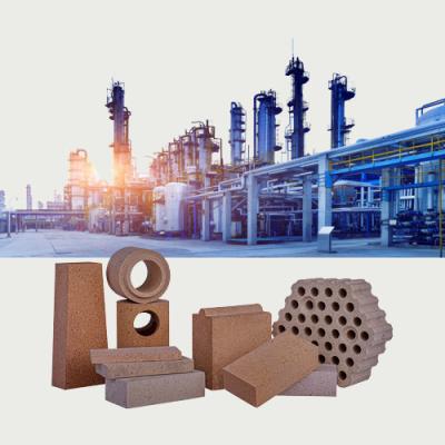 China 45-80% High Temperature Kiln High Alumina Refractory Brick With Low Impurity Content & Thermal Shock Resistance for sale