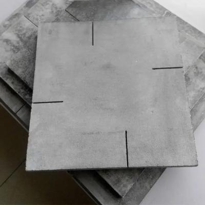 Cina Rongsheng Supply Refractory SiC Plate Ssic Sinterizzato Silicio Sarbide Plate Ceramiche Per Forni Industriali in vendita