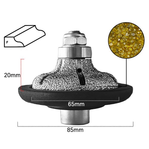Quality Diamond V type grinding wheel M14 for granite marble ceramic stone polish for sale