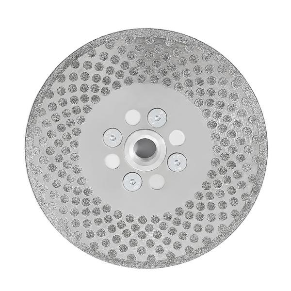 Quality 9inch 230mm Electroplated diamond saw blade tool for cutting and grinding marble for sale