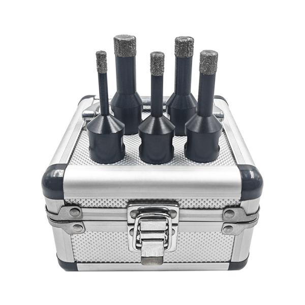 Quality 7pcs Marble M14 Hole Drill Bit Set vacuum brazing diamond tools for stone for sale