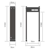China Security Walk Through Metal Detector for sale