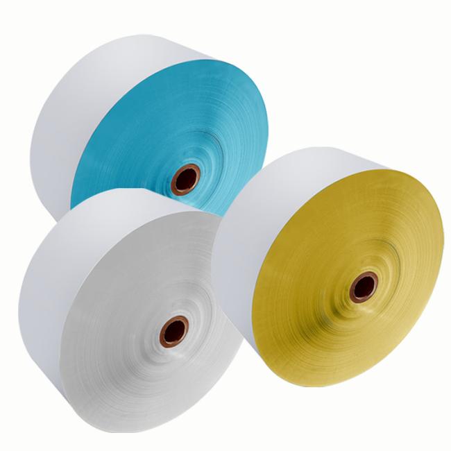 Thermal label production process