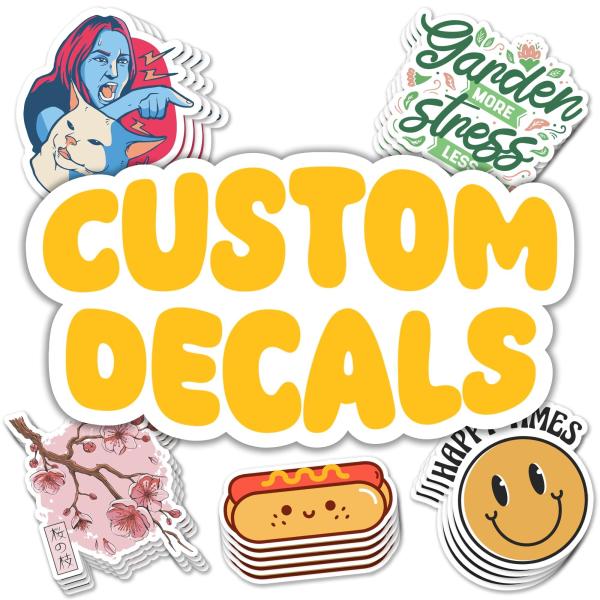 Quality Custom UV Resist Die Cut Vinyl Stickers PVC Labels Waterproof for Branding for sale