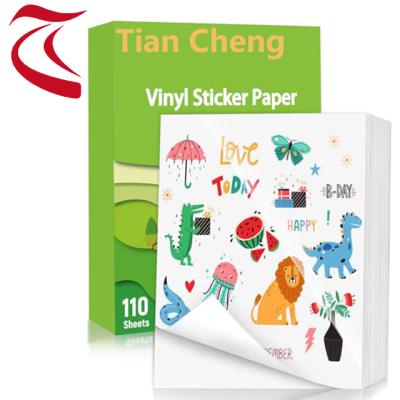 China Waterproof Inkjet A4 Label Stickers - High Adhesive Label Paper / Color Printing Compatible for sale