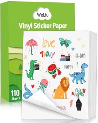 China A4 Size Sticker Paper Matte Writing Labels - Office Handwriting Identification for sale
