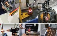 China Manual Control Induction Heating Power Supply 60Hz High Frequency Heating Machine for sale