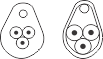 Тип 4 кабель WDZ YJV ядра огнезащитный, Cu кабеля XLPE LZSH - проводник 11