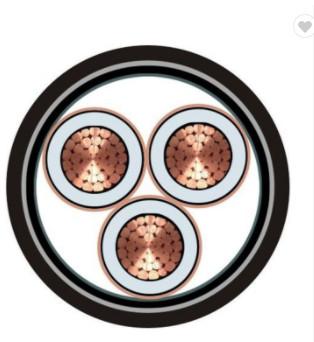 Cina Cavo medio del franco Xlpe di tensione, cavo elettrico industriale di N2XRY STA 12-20KV all'IEC 60502 in vendita