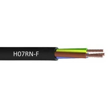 Cina 300-500V ha isolato il conduttore di gomma flessibile del rame del cavo H05RR-F in vendita