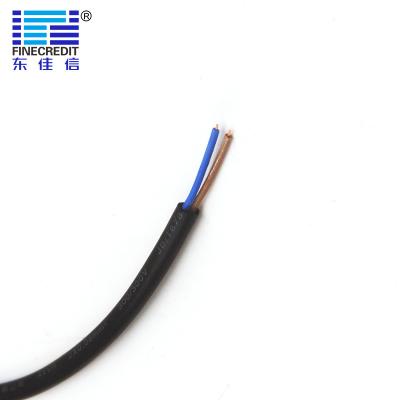 China 2x1mm2 de Flexibele Elektrokabel h05vv-F RVV 450/750V van koperen geleiderpvc Te koop