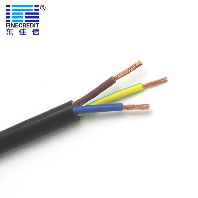 Cina Approvazione flessibile del VDE del cavo elettrico del PVC di H05V2V2-F 2x0.75mm2 300/500V in vendita