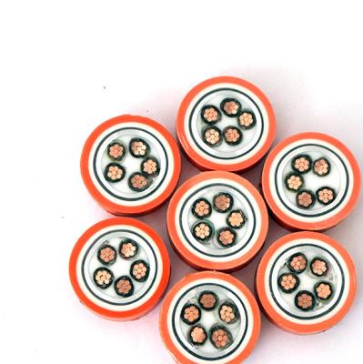 China Flexible Mineral Insulated Wire , 0.6/1KV 3*120mm 1*70mm2 Micc Cable for sale